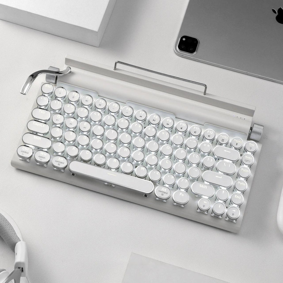 Songan®️ Retro Wireless Mechanical Keyboard – Wintrack Inc